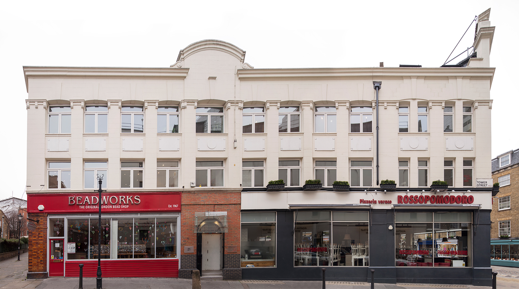 No. 21, Tower Street — Seven Dials in Covent Garden Public Realm Study