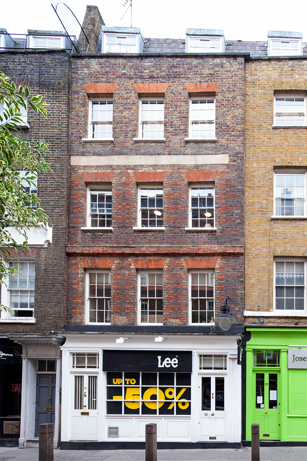 No. 35, Neal Street — Seven Dials in Covent Garden Public Realm Study