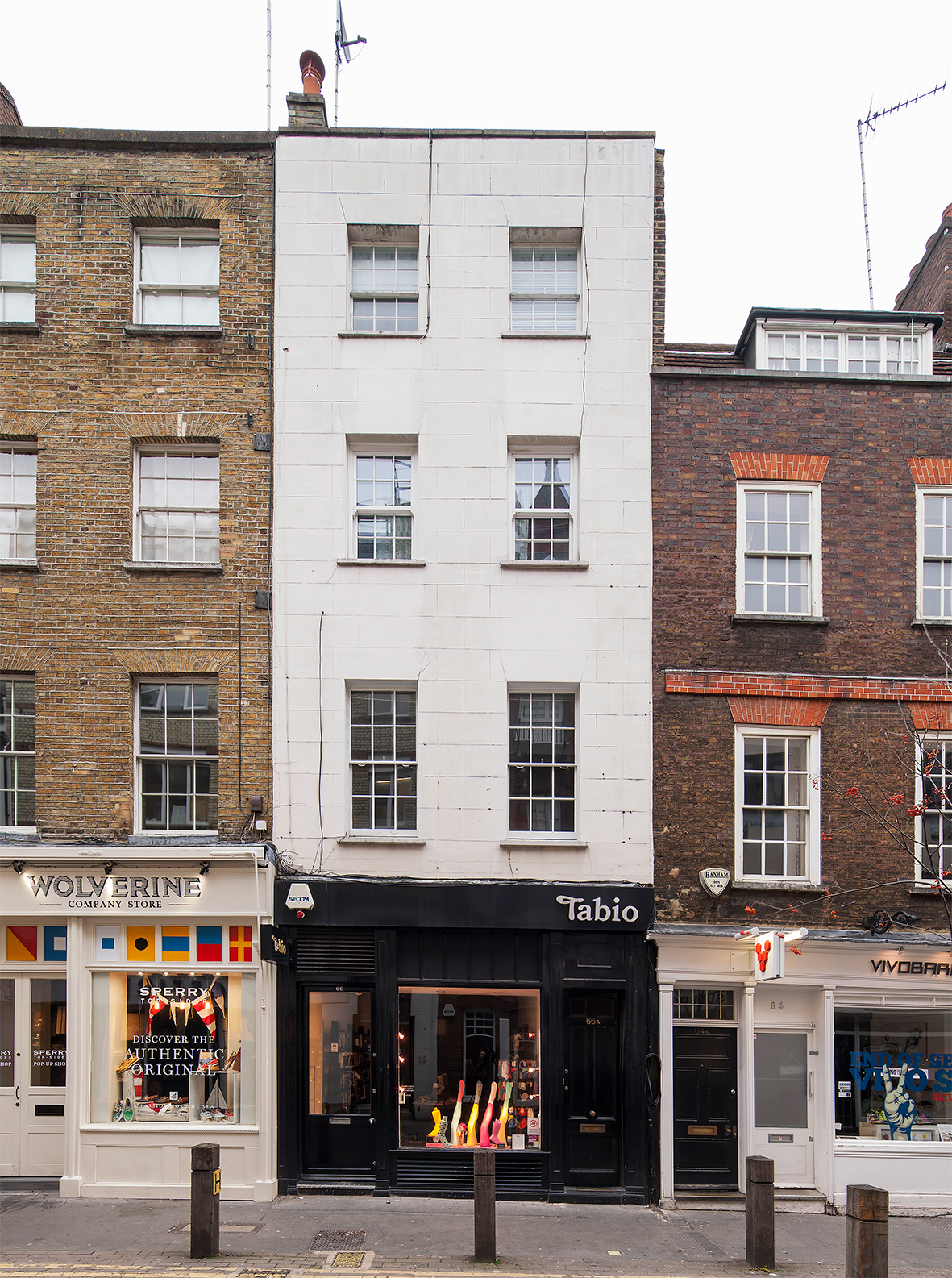 No. 66, Neal Street — Seven Dials in Covent Garden Public Realm Study