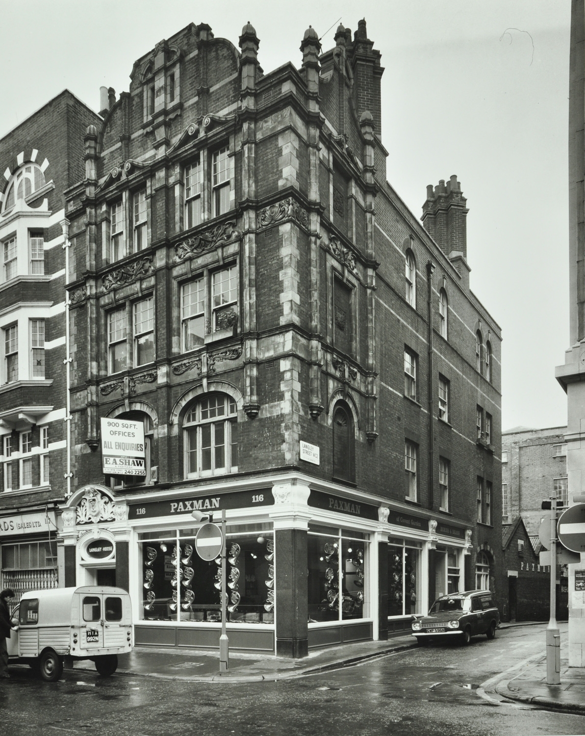No. 116, Long Acre, return — Seven Dials Covent Garden Study