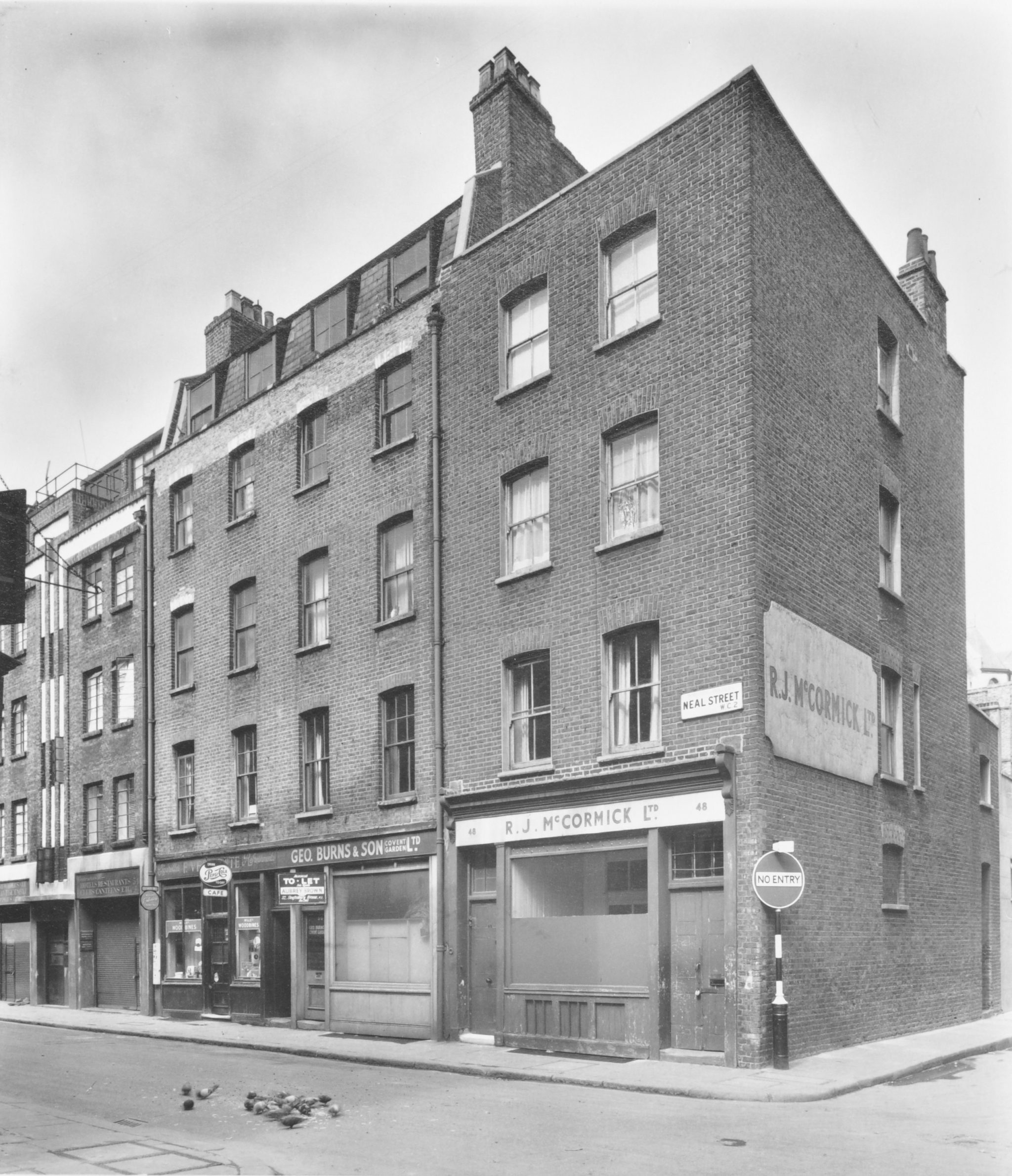 No. 50 & 52, Neal Street — Seven Dials in Covent Garden Public Realm Study