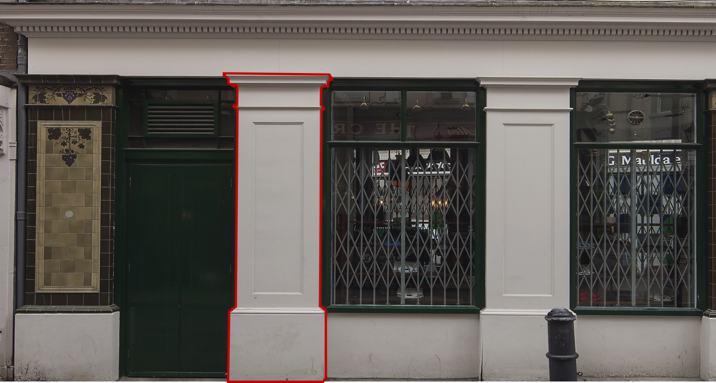 Pilasters — Seven Dials Covent Garden Study