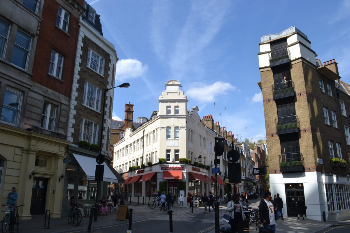 Entrances to the Core Seven Dials Area — Seven Dials Covent Garden Study